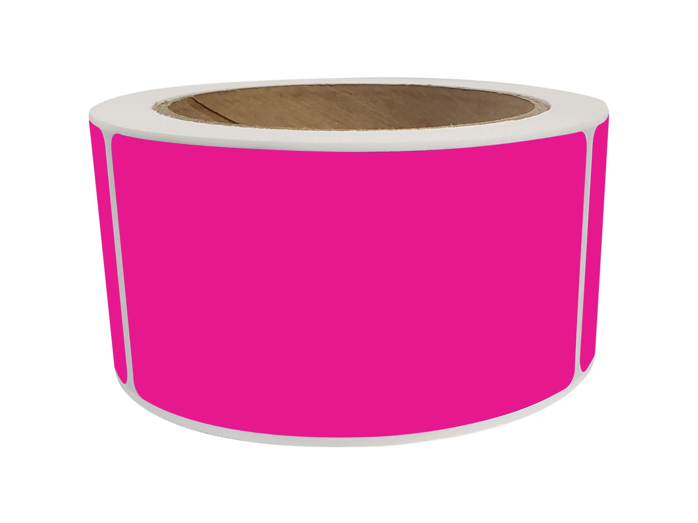 Royal Green Write On Labels Neon Pink Color Stickers for Folders 4x2 ...