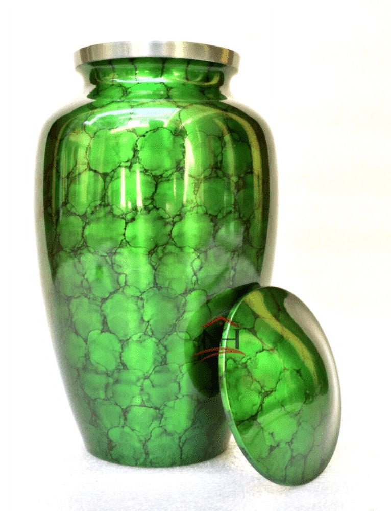Royal Green urn Ashes Keepsake urn | Cinerary Urns Burial Urns | Pet ...