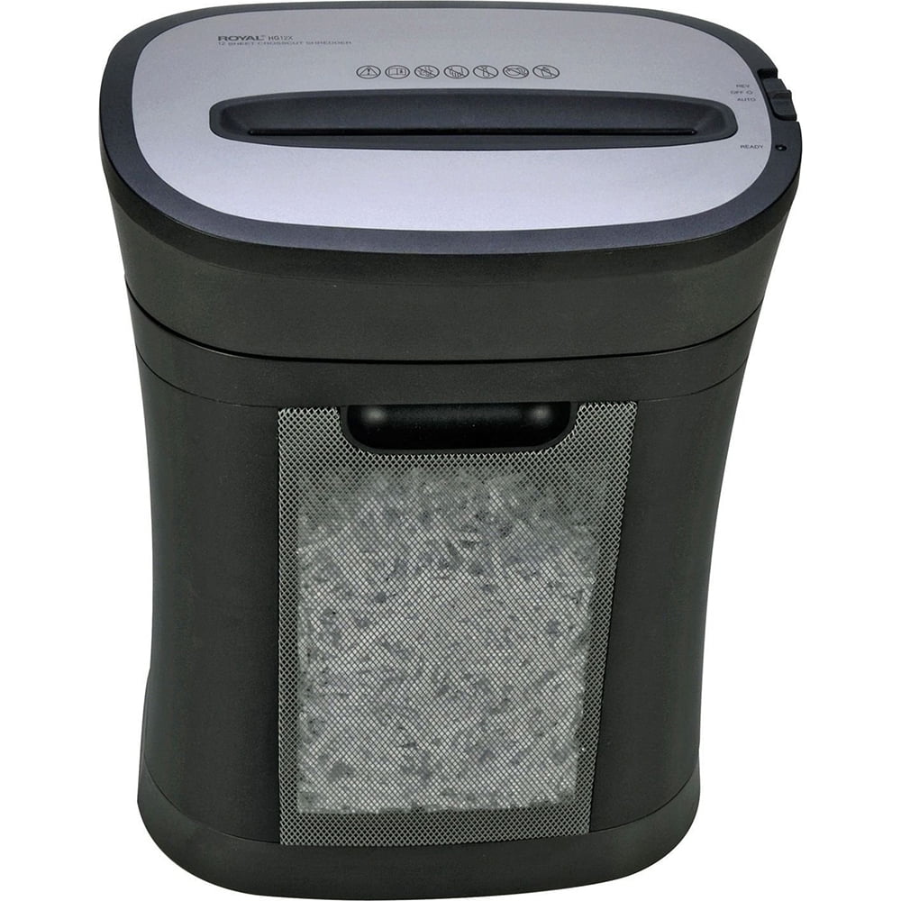 Royal 89151W HG12X Crosscut Shredder - Walmart.com