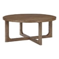 Royal Hampton Coffee Table- 42 Inch Round Top- Open X-Base Design ...