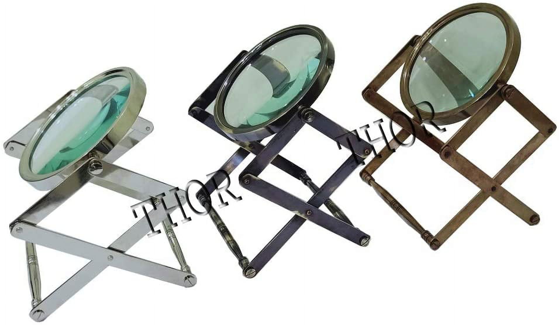 Royal Handmade Magnifier Vintage Home & Office Table Decorative ...