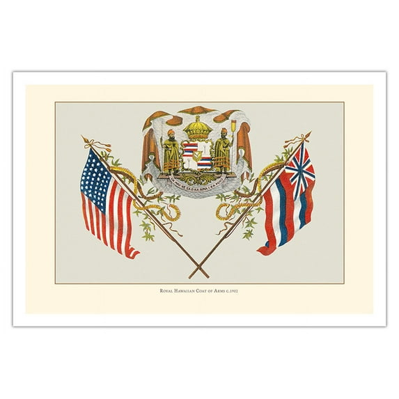 Royal Hawaiian Coat of Arms - Ua Mau ke Ea o ka ʻĀina i ka Pono The ...