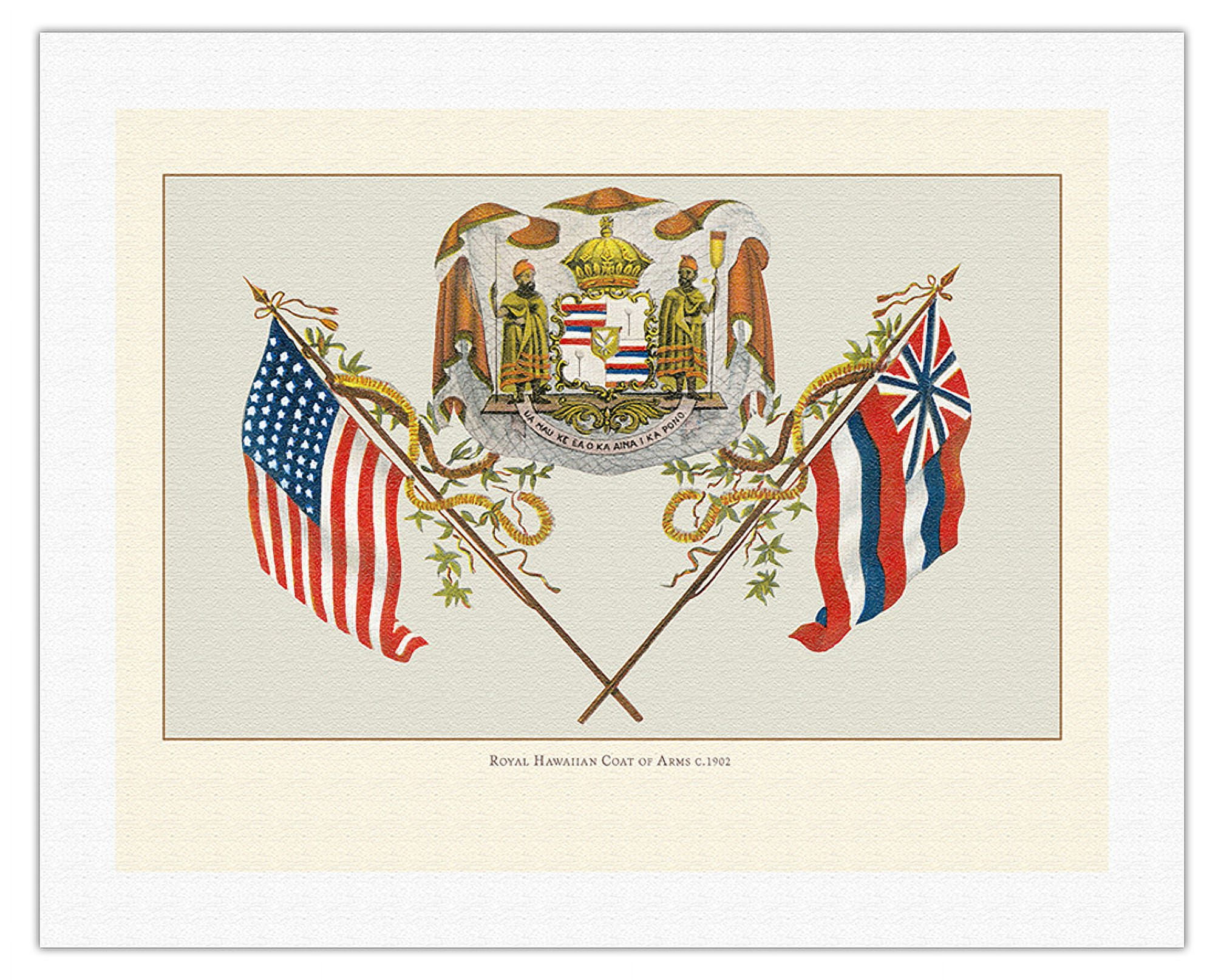 Royal Hawaiian Coat of Arms - Ua Mau ke Ea o ka ʻĀina i ka Pono The ...