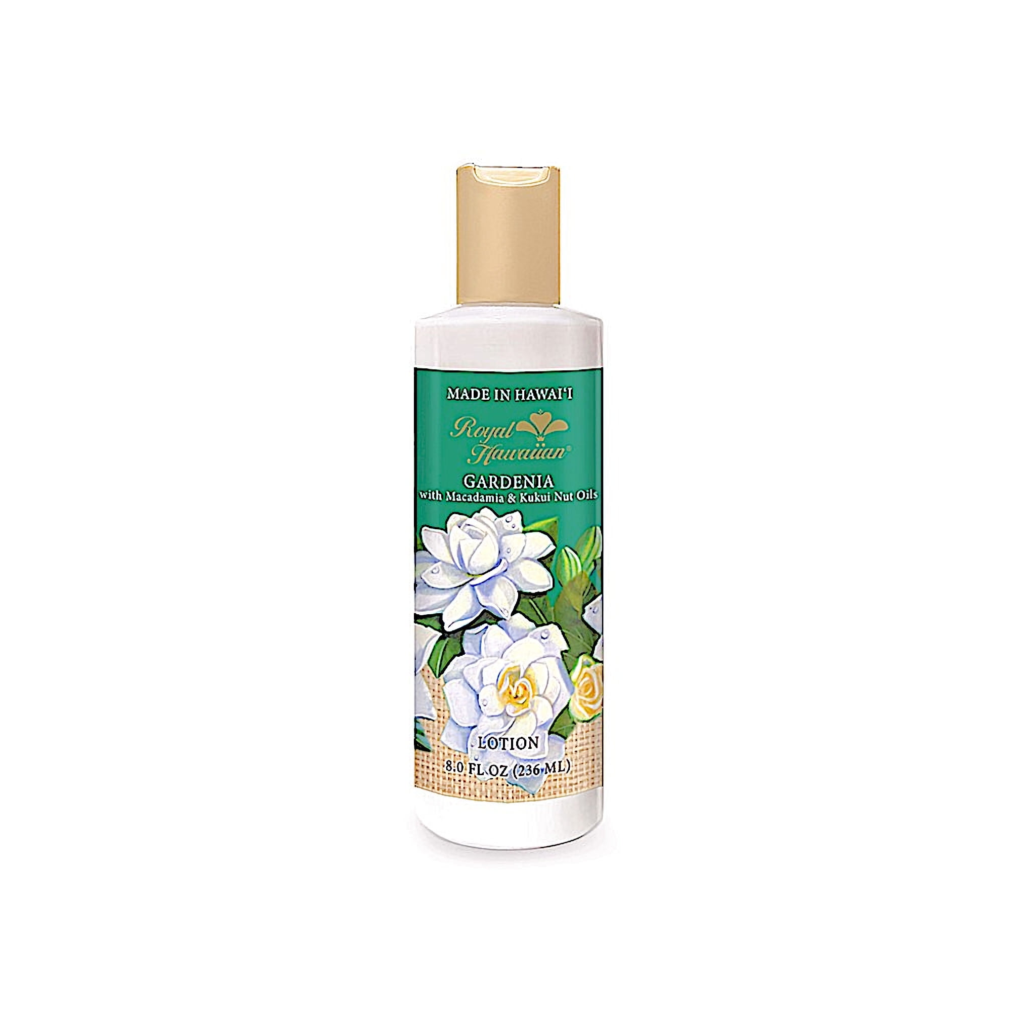 Royal Hawaiian Gardenia Flower Body Lotion 8 fl oz with Hawaii ...