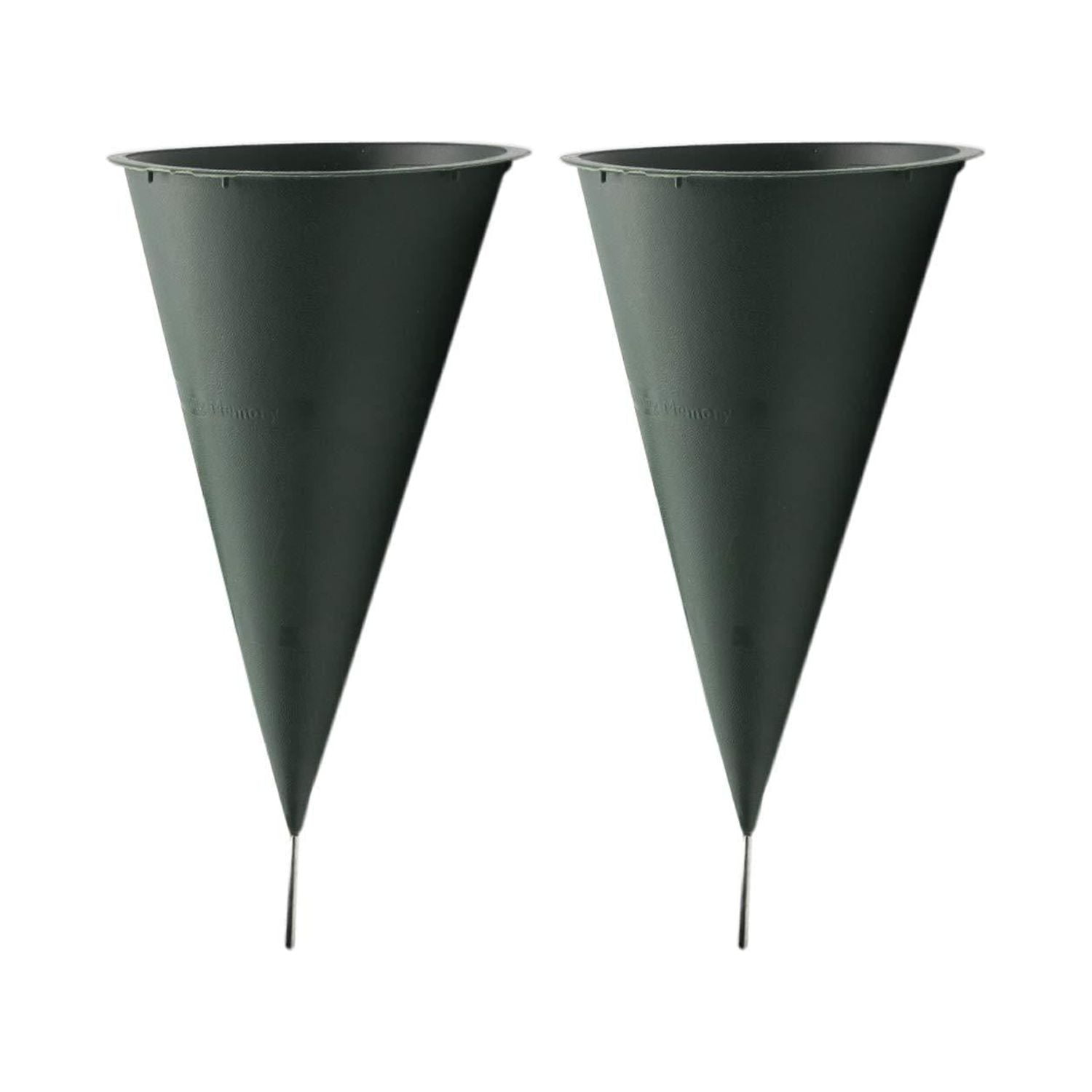 Royal Imports Memorial Floral Cones, Cemetery Stake Plastic Holder for ...
