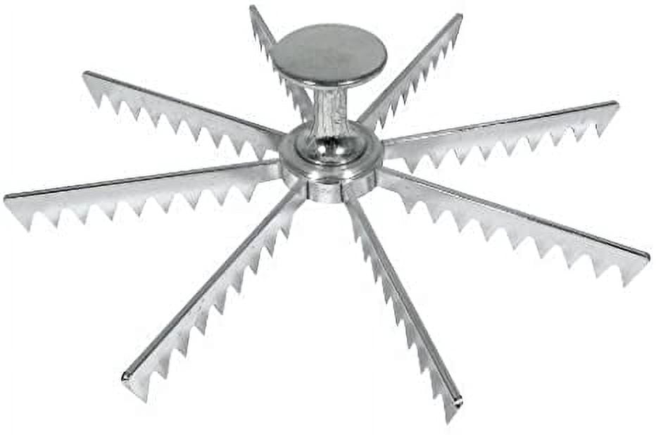 Royal Industries Pie Marker, Cast Aluminum, 8 Cut, Silver, Commercial ...