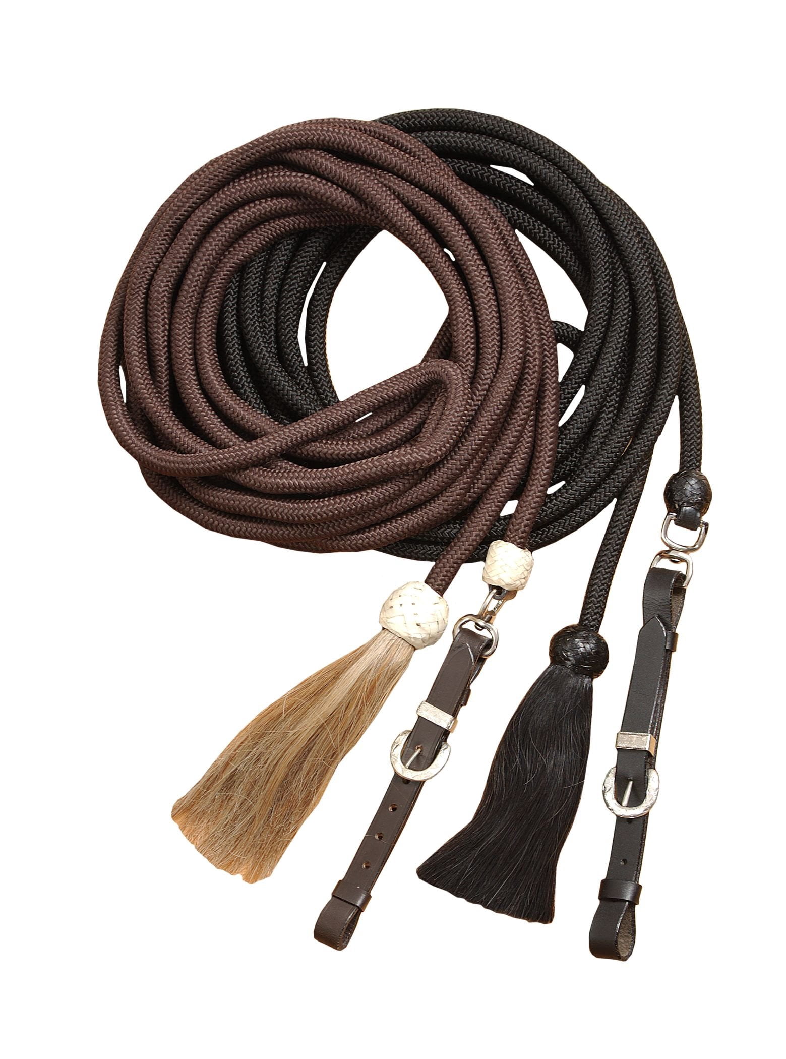 Royal King Braided Mecate Rope Lunge Line Black - Walmart.com