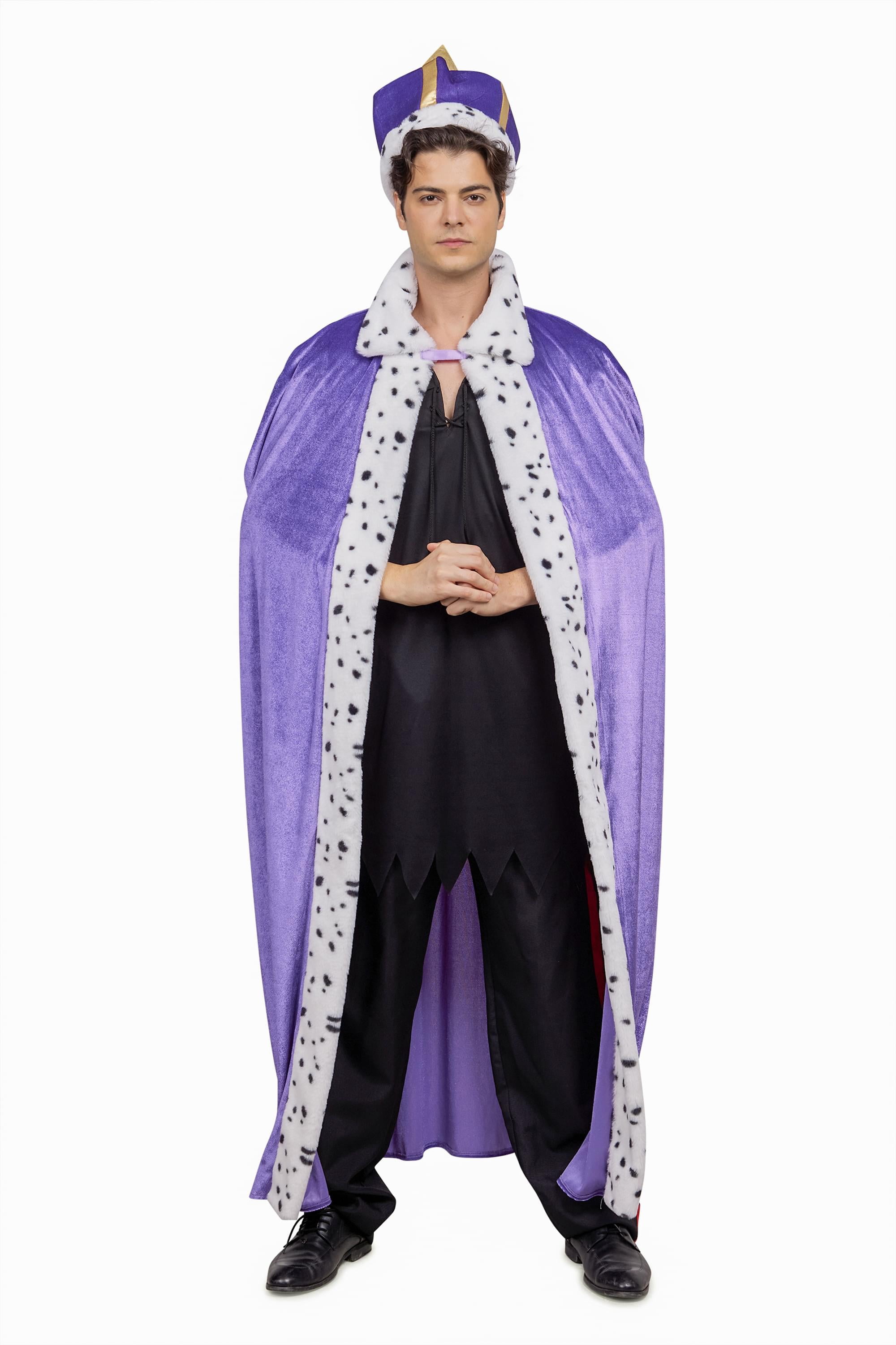 Royal King Cape and Crown Adult Costume Set | One Size Fits Most ...