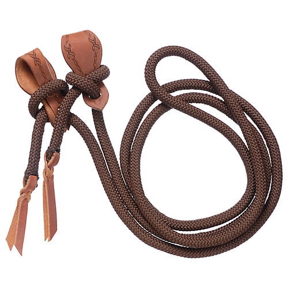 Royal King Slobber Strap Roping Rein Brown - Walmart.com