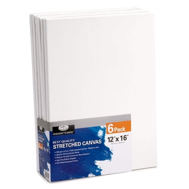 Daler-Rowney Simply Canvas, White Panel, 5x7 inch, 3 Piece - Teens ...