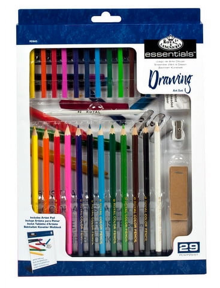 Royal Langnickel Essentials Drawing Art Set - Walmart.com