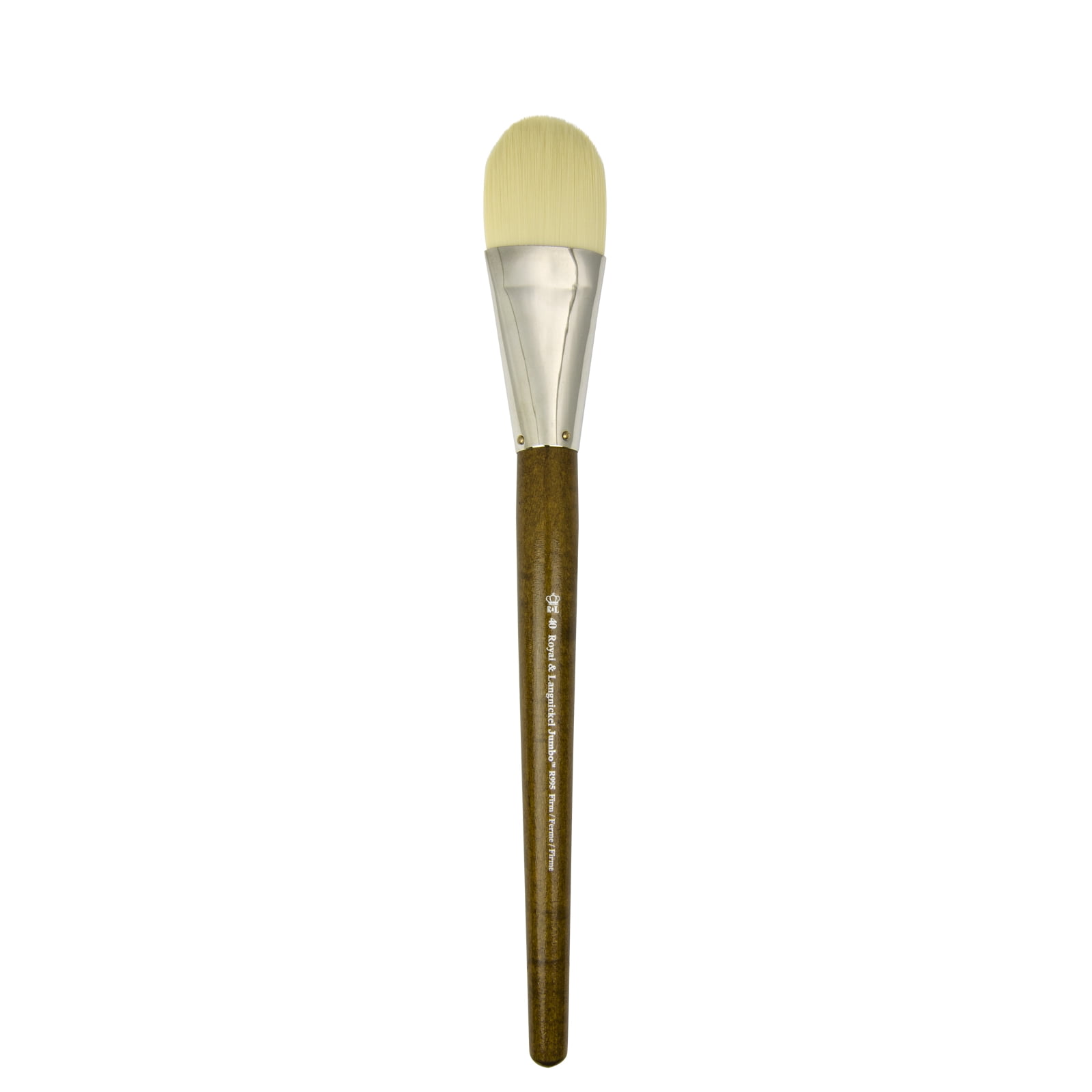 Royal & Langnickel® Jumbo™ Firm Filbert Paintbrush - Walmart.com