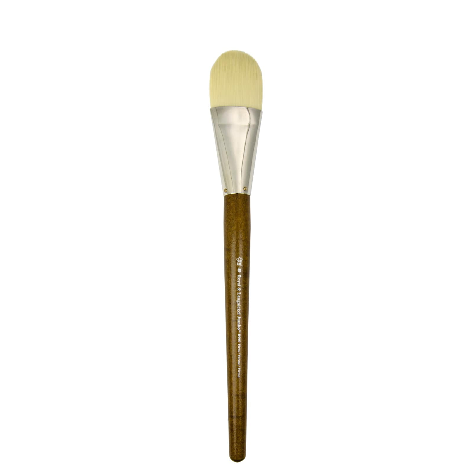 Royal & Langnickel® Jumbo™ Firm Filbert Paintbrush - Walmart.com