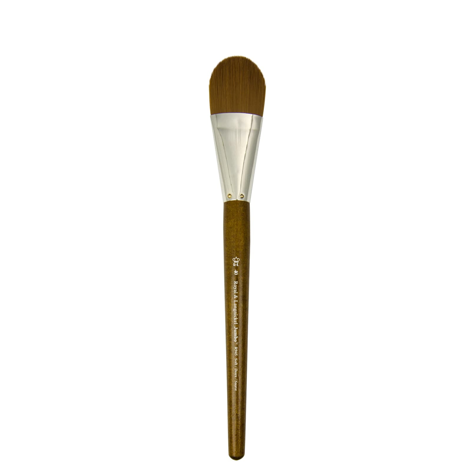 Royal & Langnickel® Jumbo™ Soft Filbert Paintbrush - Walmart.com