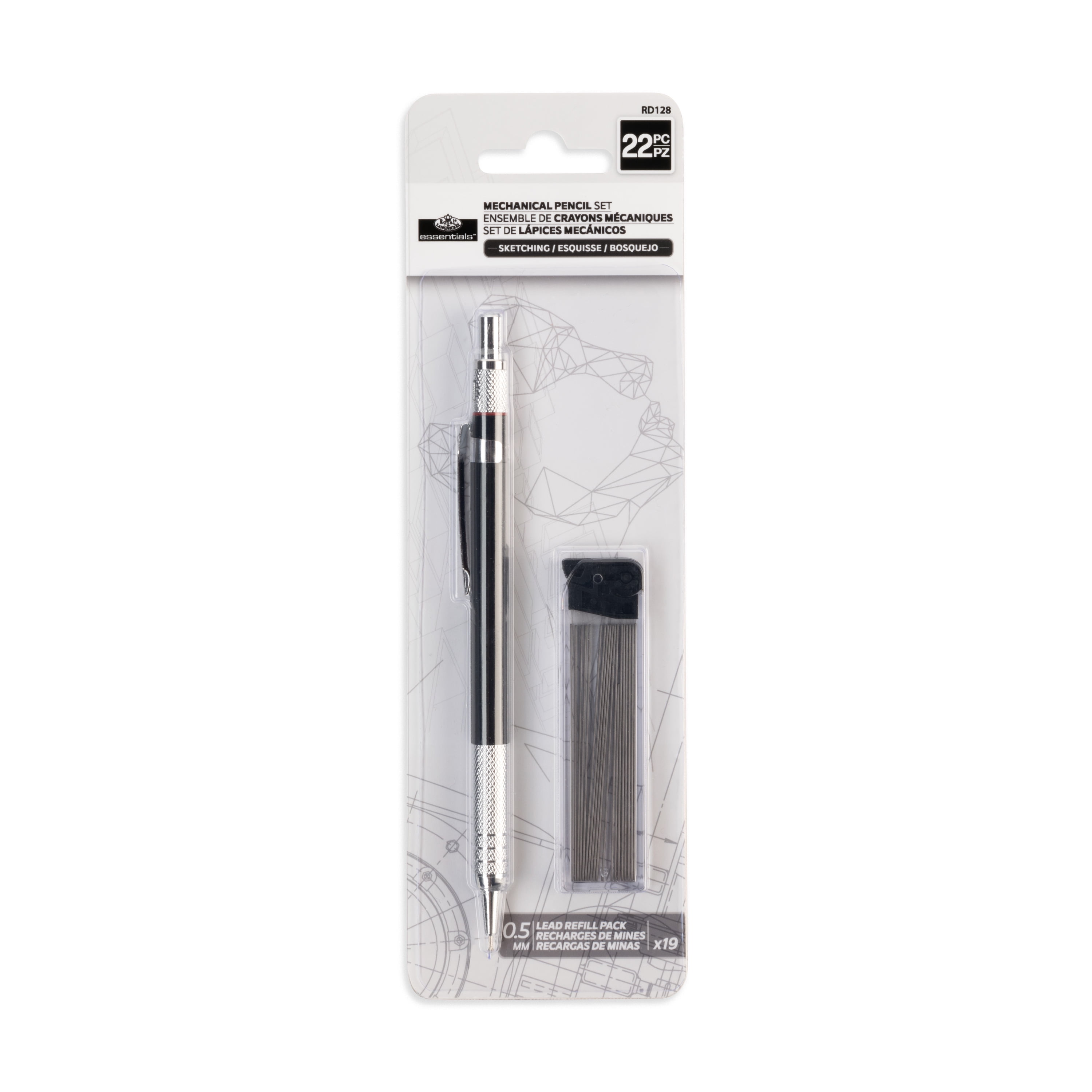 Royal & Langnickel Mechanical Pencil 2 Piece Set - Walmart.com