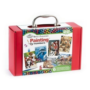 Color by Number Sets and Arts Crafts Toys for Kids and Adults