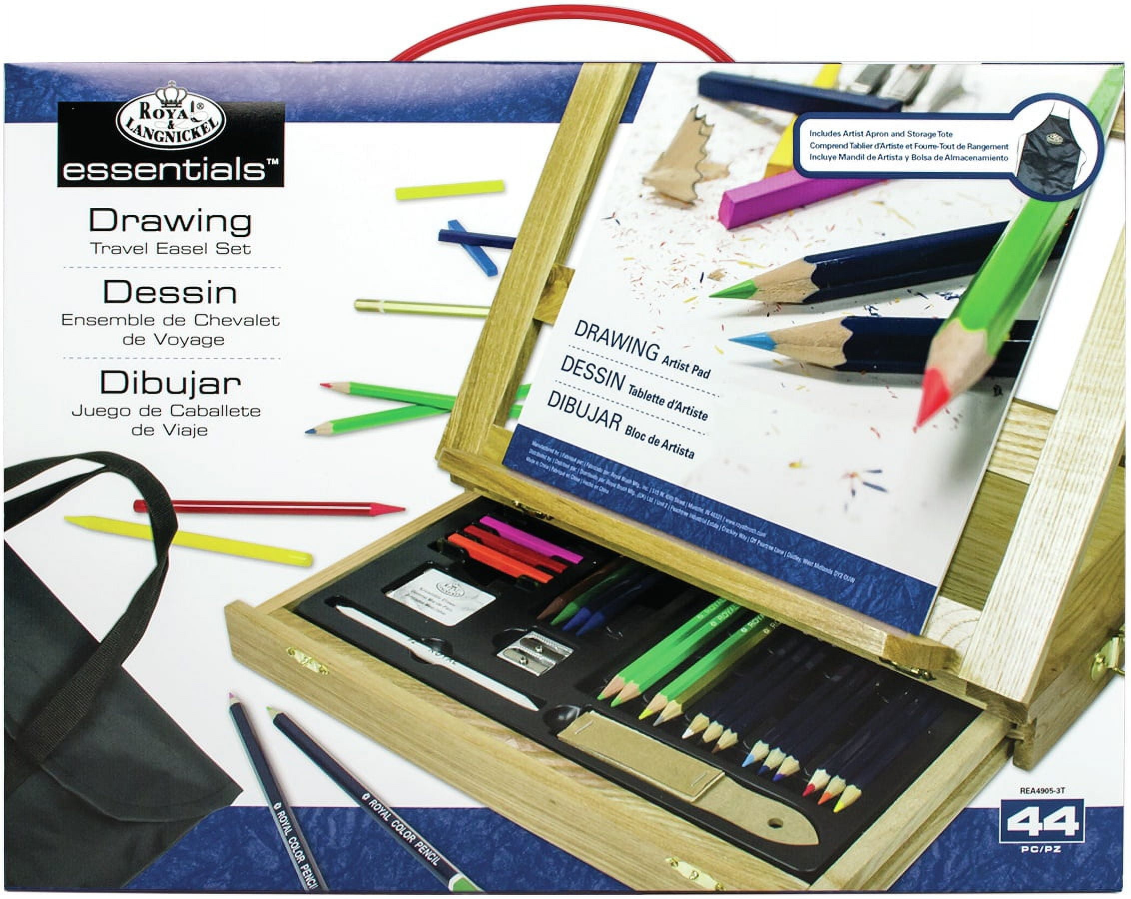 Royal & Langnickel(R) Easel Art Set W/Easy To Store Bag-Drawing ...