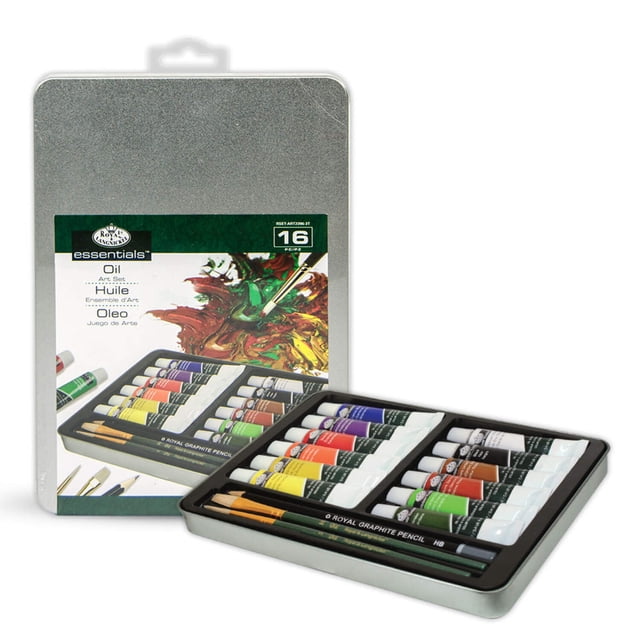 Royal & Langnickel Oil Painting Art Set W/Tin- - Walmart.com
