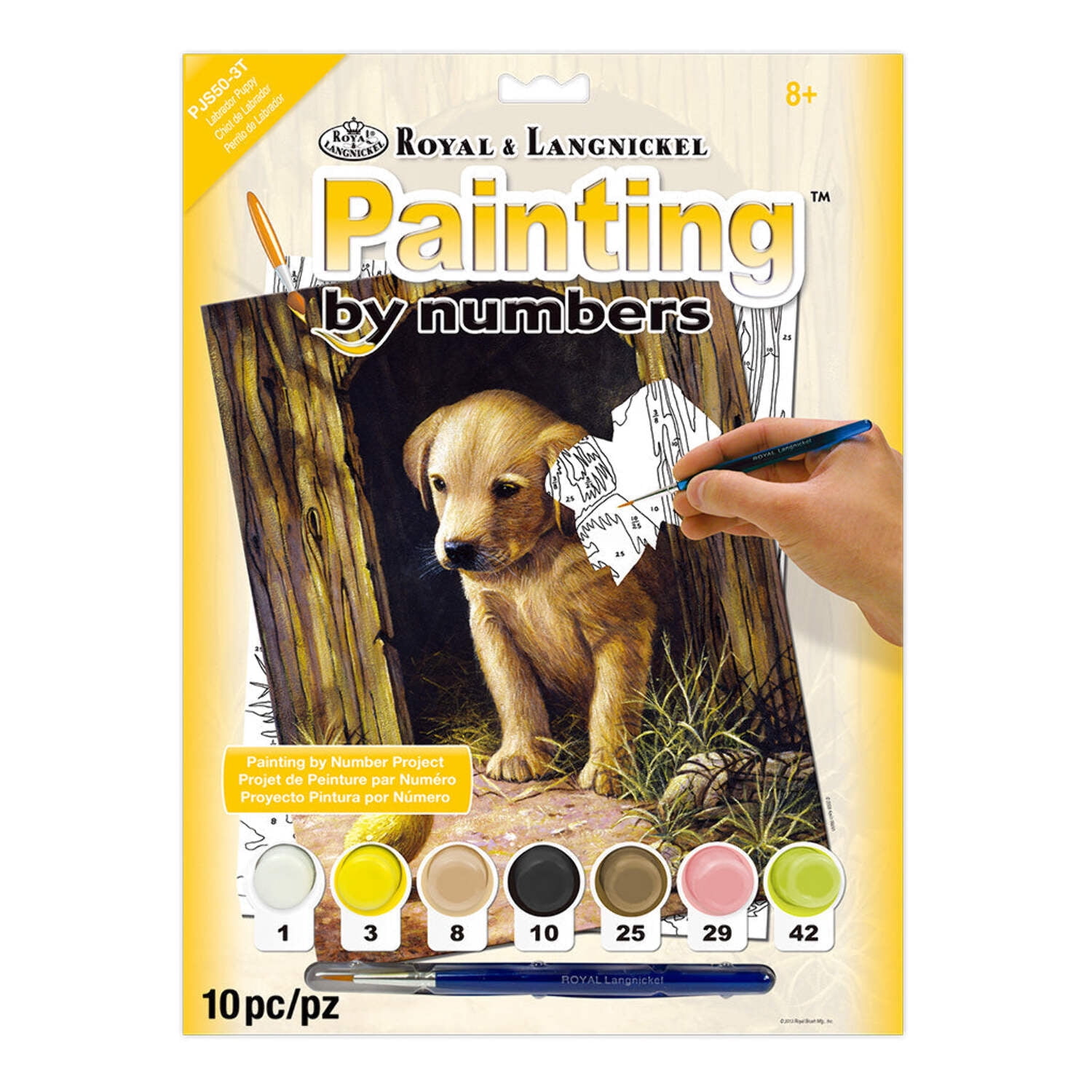 Royal & Langnickel Small Paint By Number Kit 8.75"X11.75"-Labrador ...