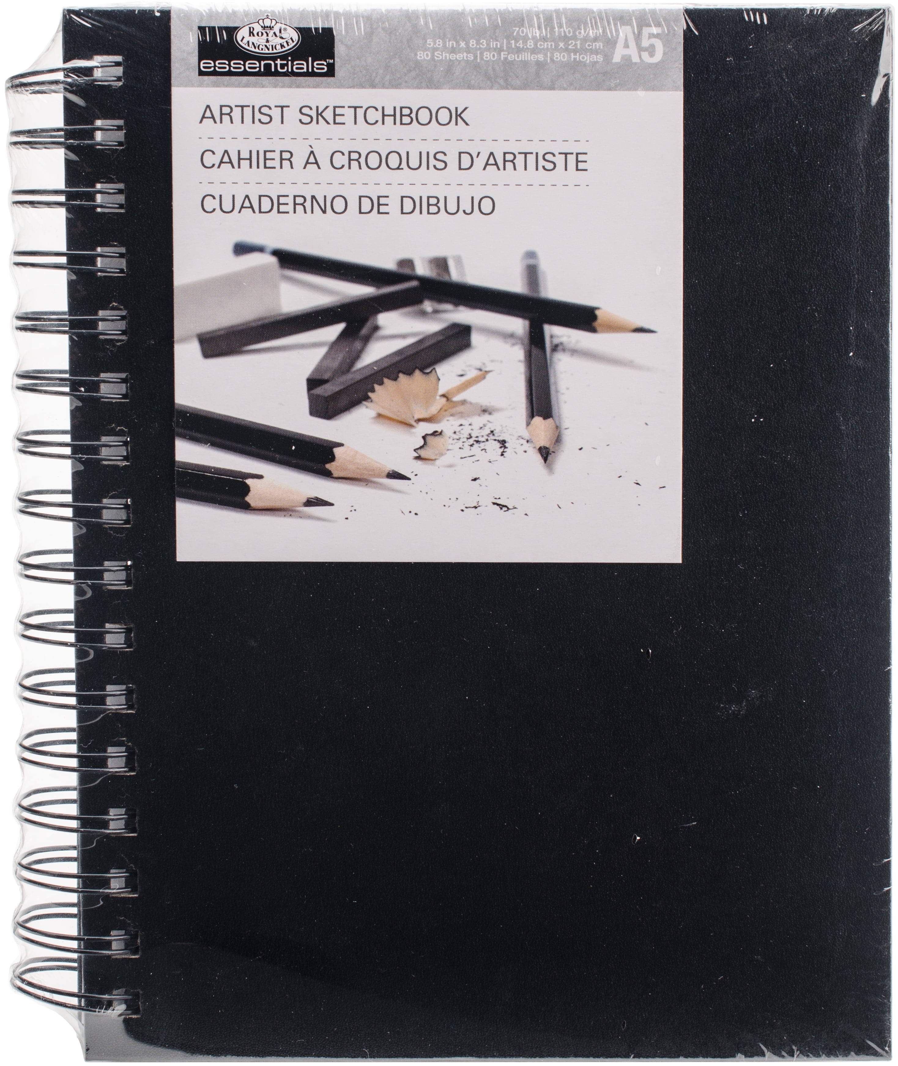 Royal & Langnickel(R) Spiral Hardcover Artist Sketchbook-5.8"X8.3 ...