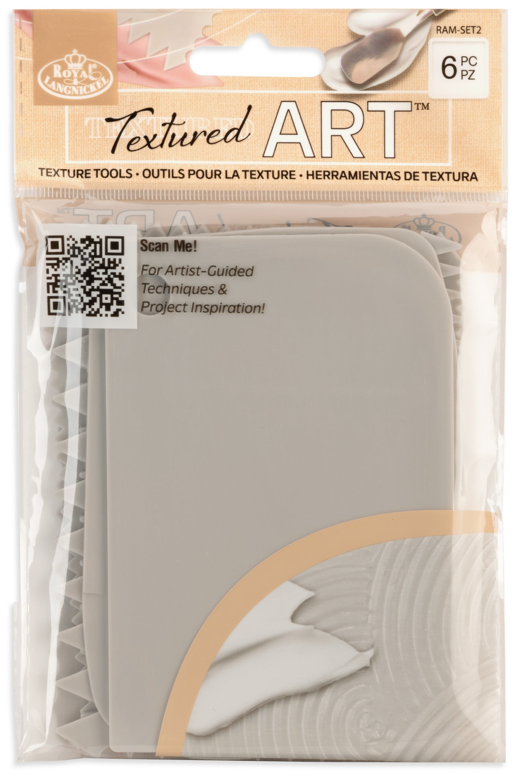 Royal & Langnickel - Sculpture Texture Painting Artist Tool Set, 6 Piece - Walmart.com