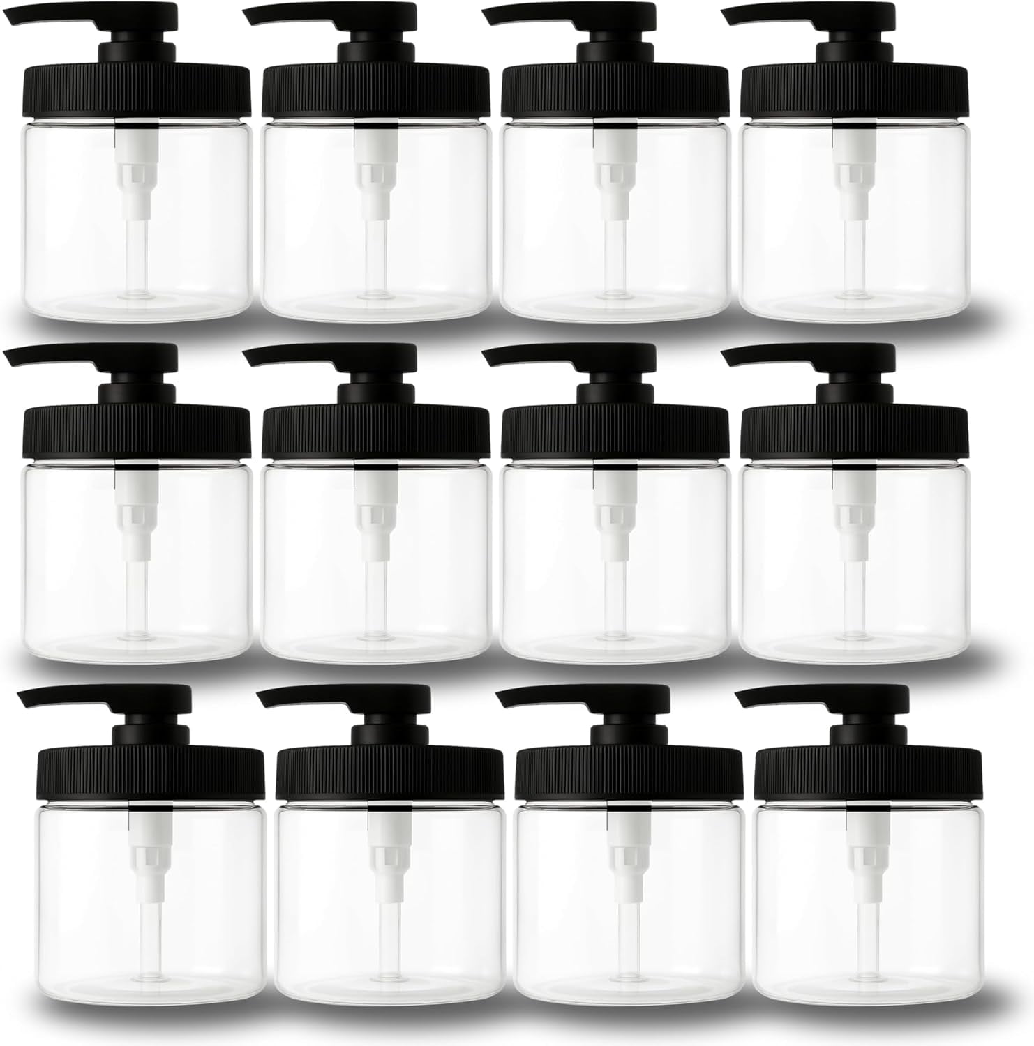 Royal Massage 16oz Massage Oil/Lotion/Cream Pump Jar with Locking Twist ...