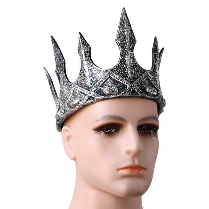 Royal Medieval King Crowns Adjustable Strap Crowns Tiaras Hairband ...