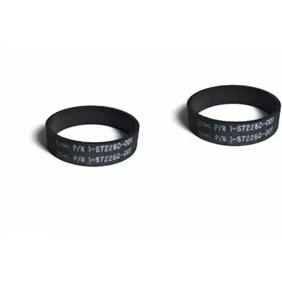 Royal Metal Upright Vacuum Cleaner Knurled Belts 2 Pk Part - 1672260001 ...
