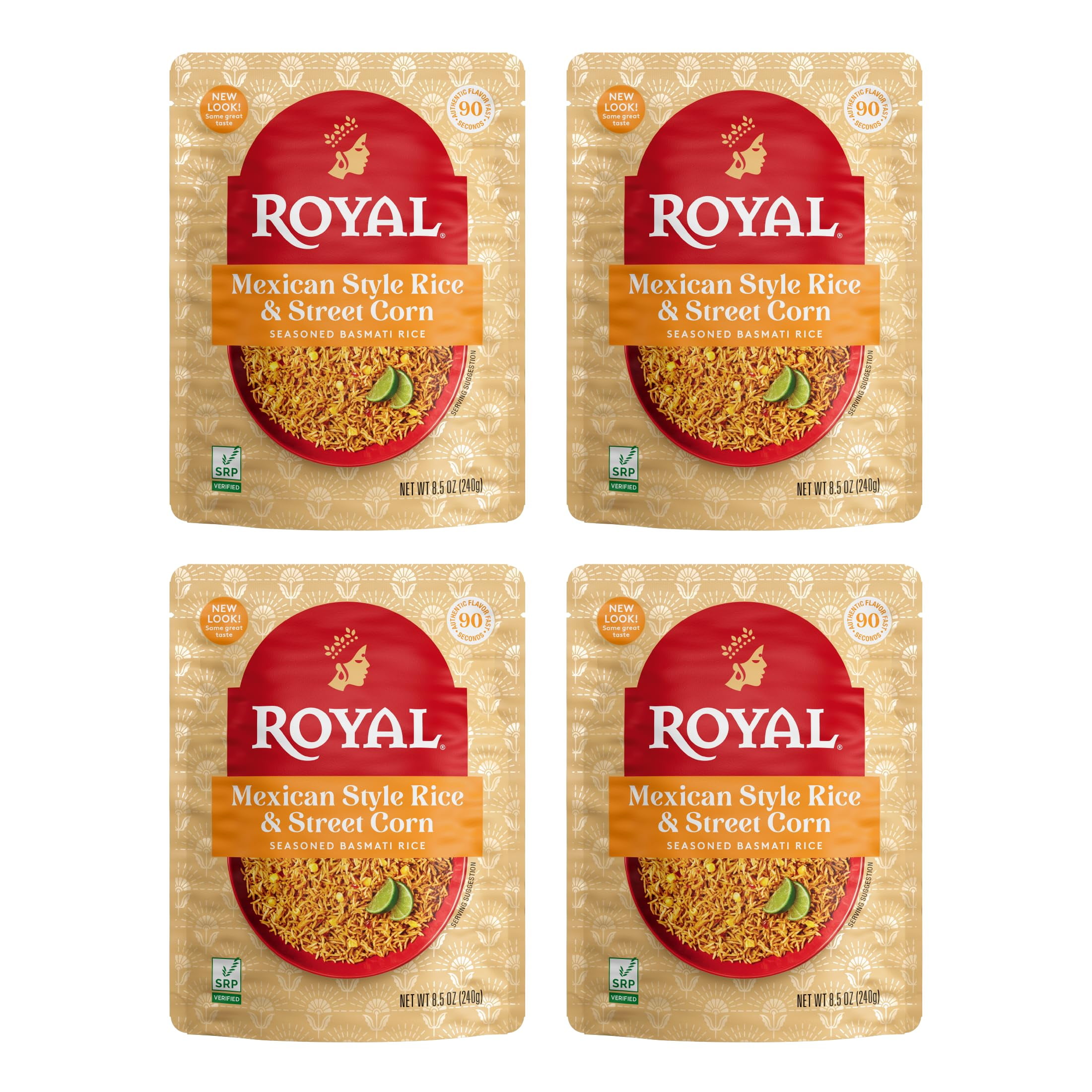Royal Mexican Street Corn Basmati Rice KKS1 - Ready to Heat Basmati ...