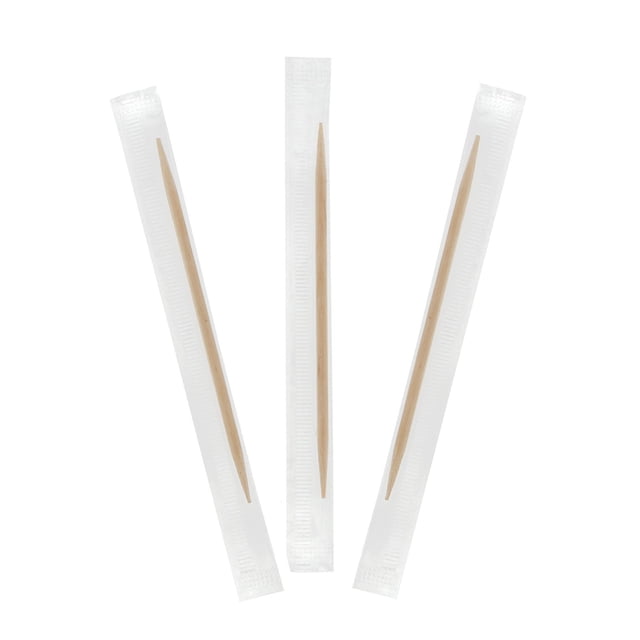 Royal Mint Individual Cello Wrapped Toothpicks, Package of 1000 ...