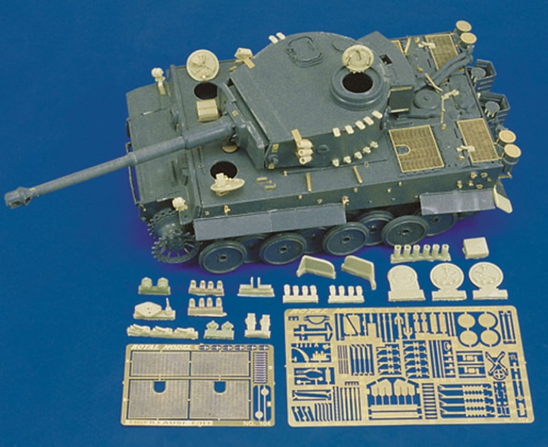 Royal Model 1:35 Tiger I Early Version E/H1 ffor Italeri - PE Resin ...
