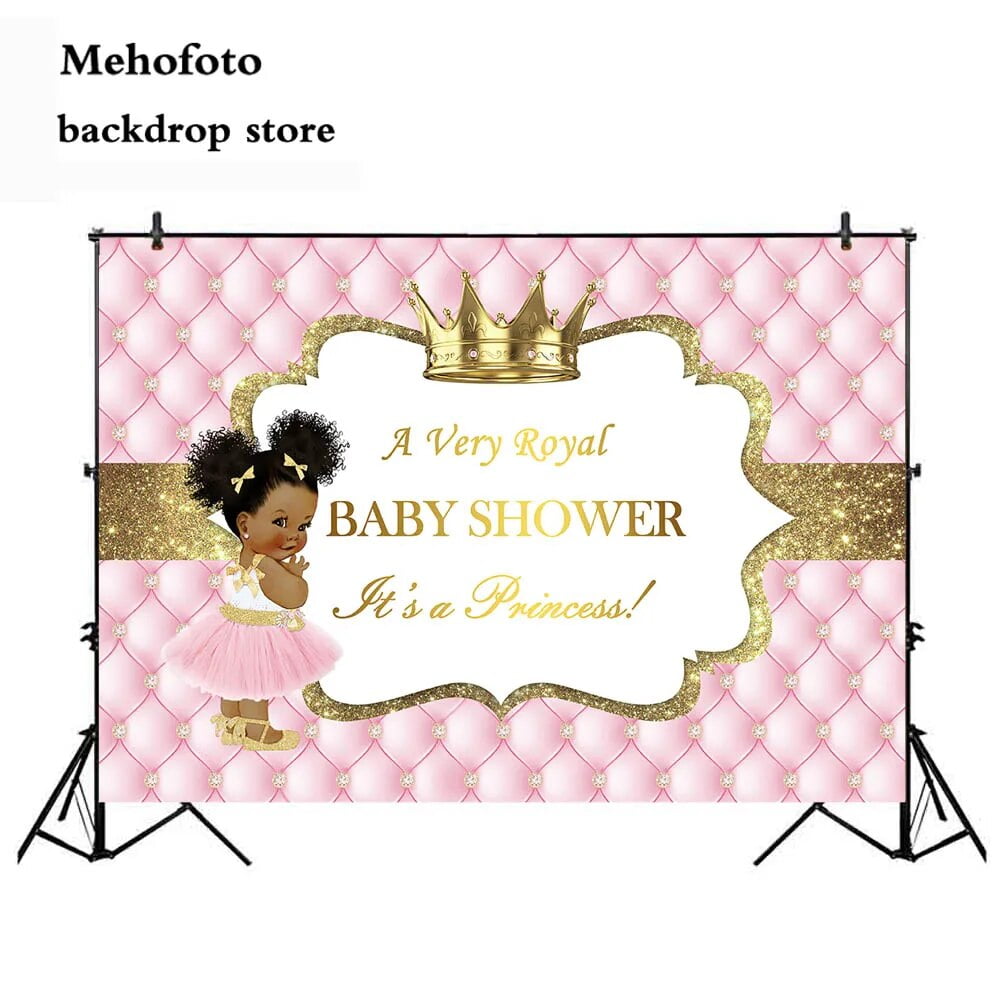 Royal Newborn Baby Shower Party Banner Design Photo Studio Princess ...