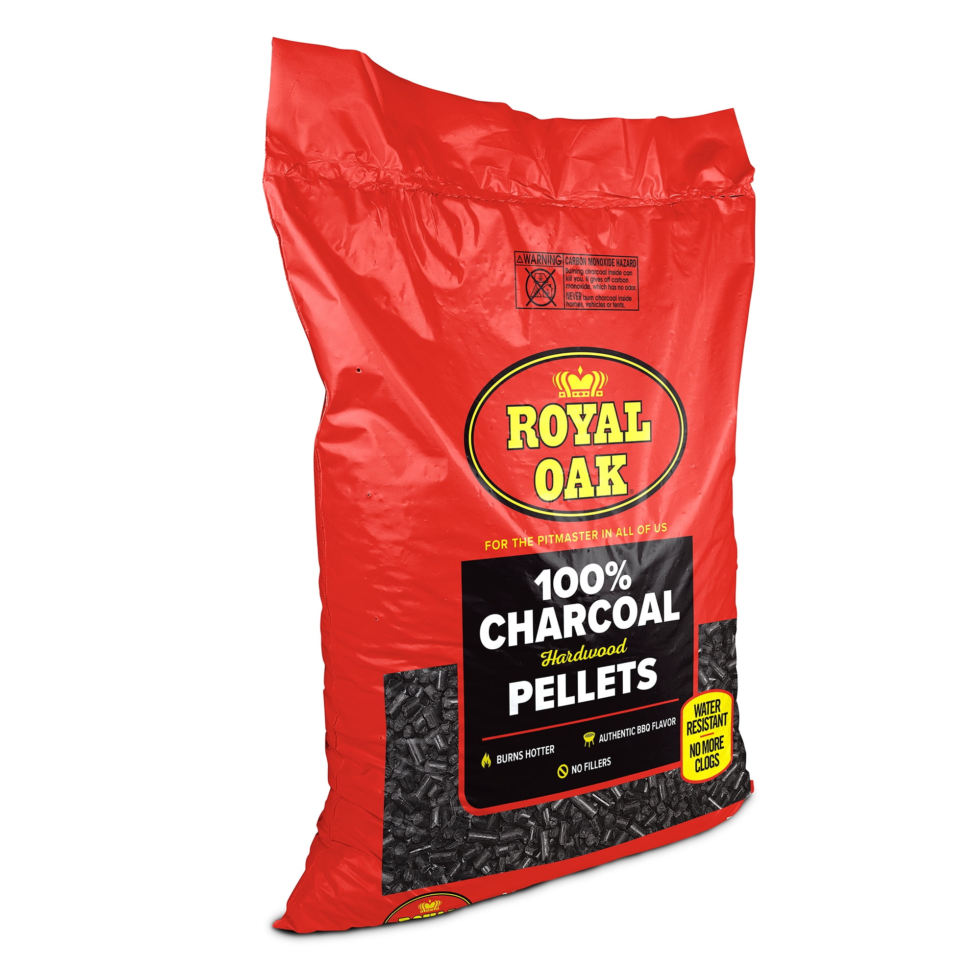 Royal Oak 100 Percent Hardwood Charcoal Pellets for Grilling, 30 Pound ...