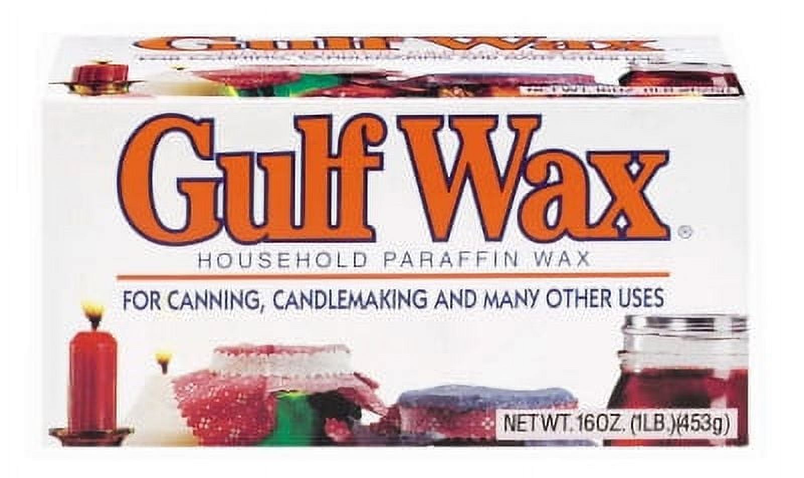 Royal Oak Gulf Wax 1 lb Household Paraffin Wax for Canning & Candle ...