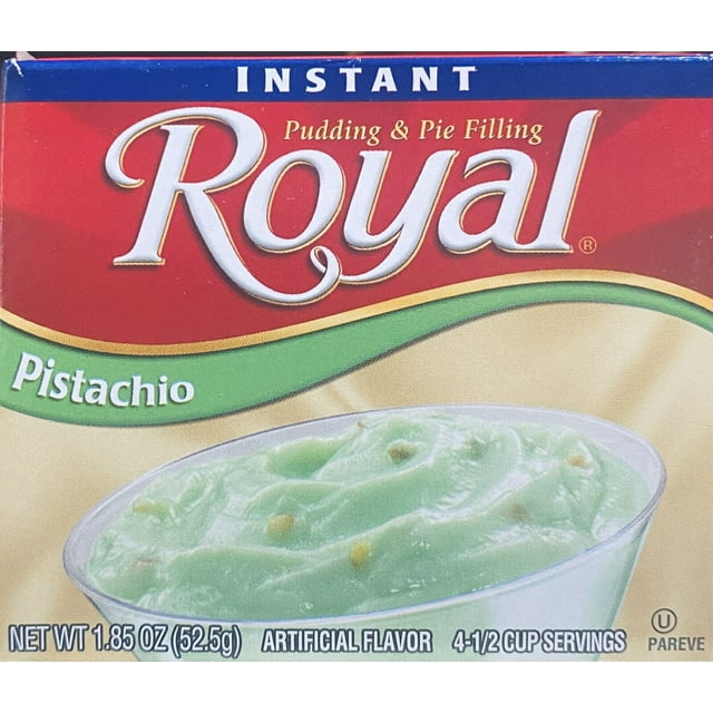 Royal PISTACHIO Instant Pudding & Pie Filling Mix Dessert 1.85 oz Box ...