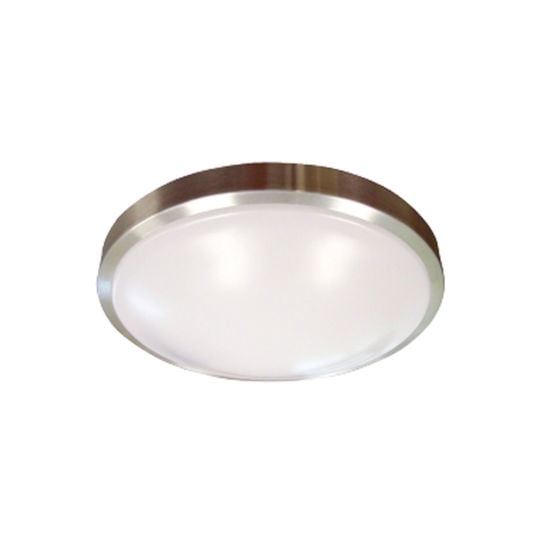 Royal Pacific 14" 4326D LED Flush Mount Light Fixture, Brushed Nickel ...