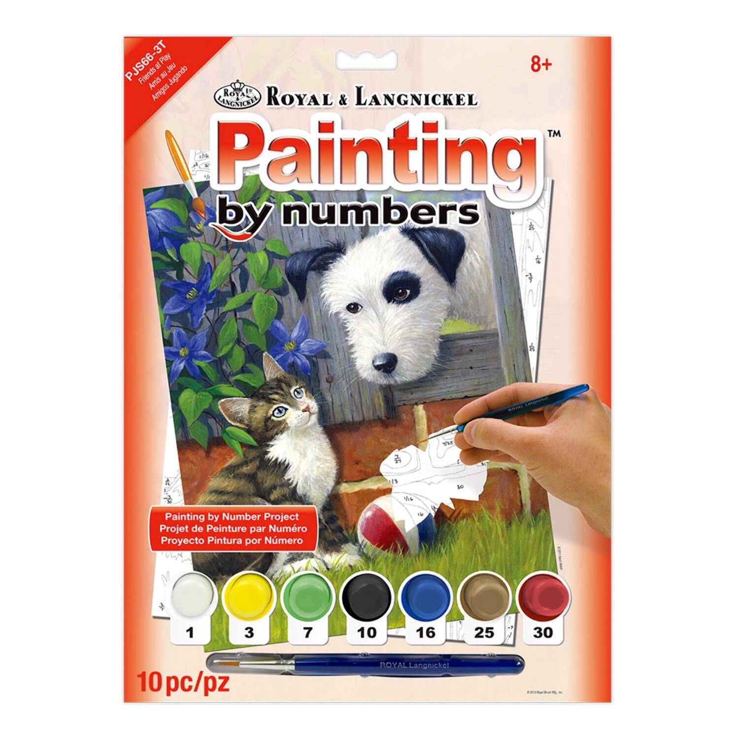 Royal Paint By Number Junior Sm Friends At Play - Walmart.com