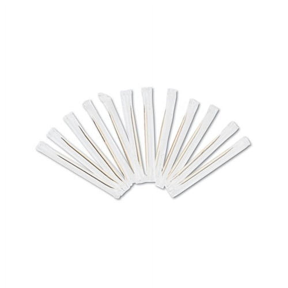 Royal Plain Individual Cello Wrapped Toothpicks, Package of 15,000 ...