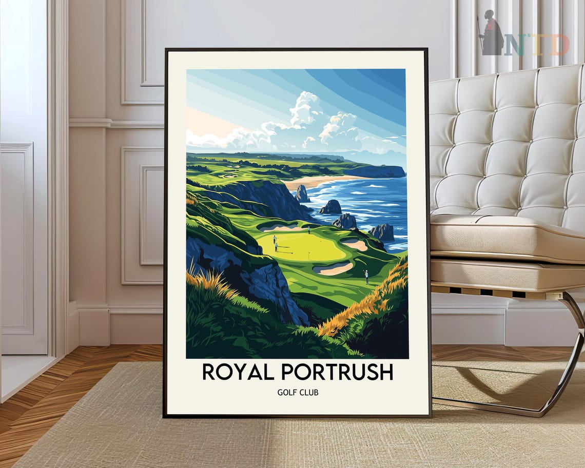Royal Portrush Golf Club Poster, Royal Portrush Golf Clubroyal Portrush ...