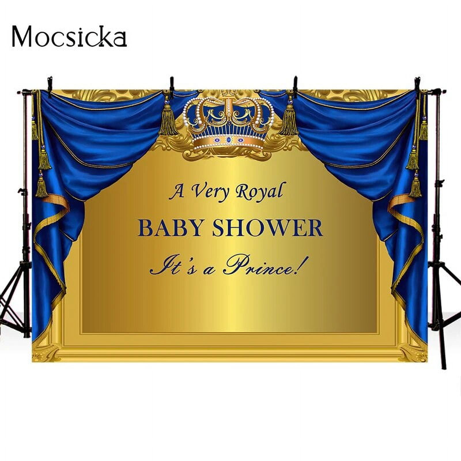 Royal Prince Photography Background Crown Birthday Party Decoration ...
