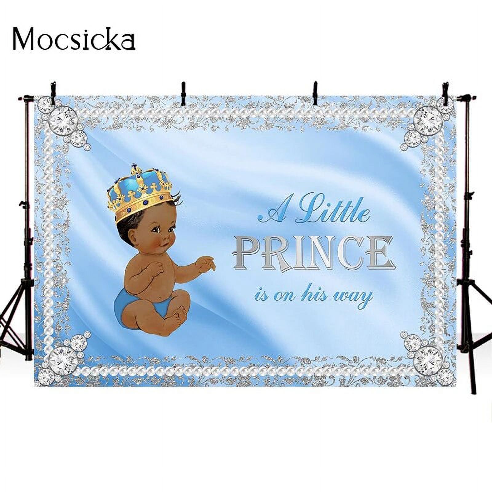 Royal Prince Photography Background Crown Birthday Party Decoration ...
