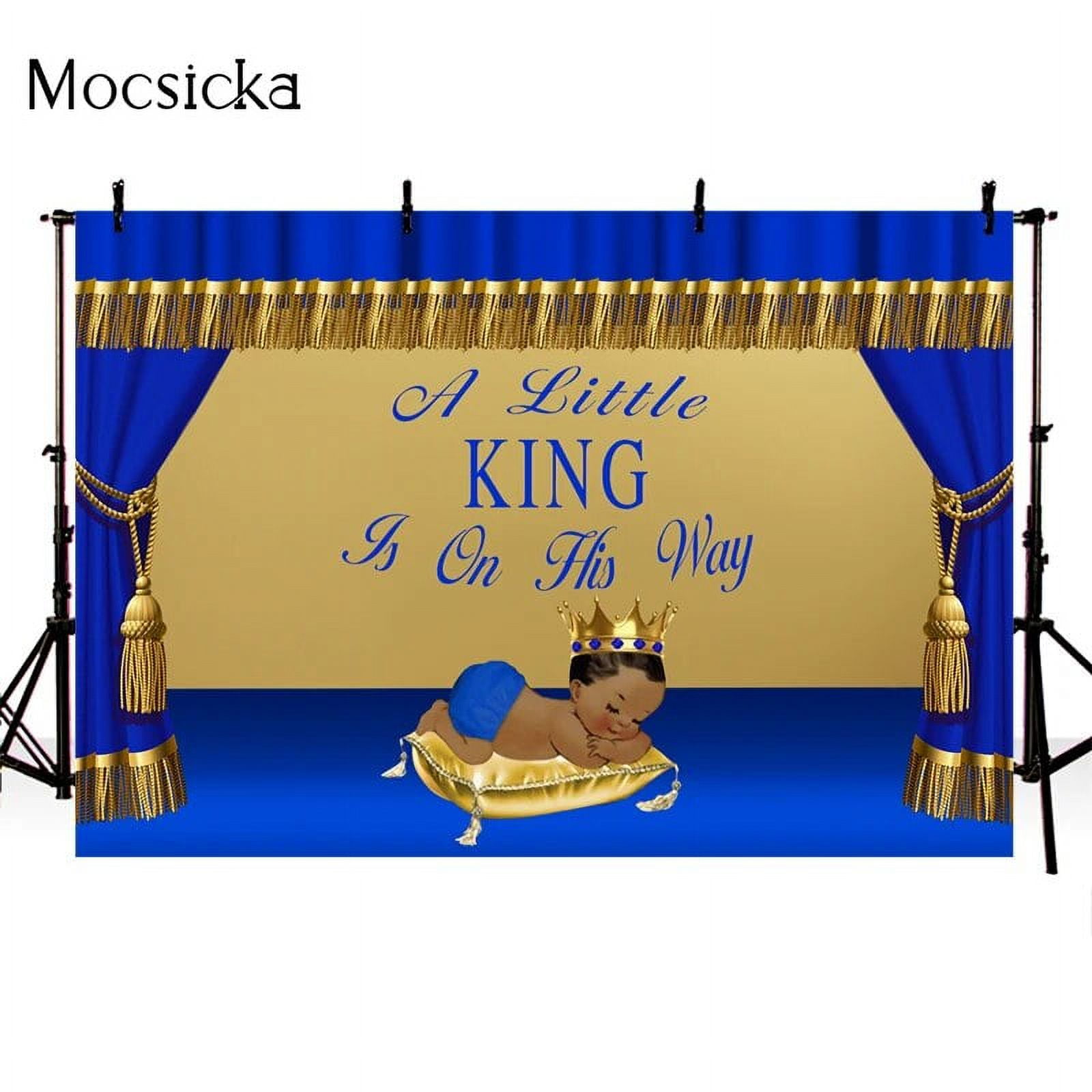 Royal Prince Photography Background Crown Birthday Party Decoration ...