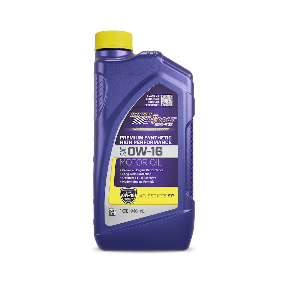 Royal Purple 0w16 API Oil Full Synthetic 1 Quart - Walmart.com