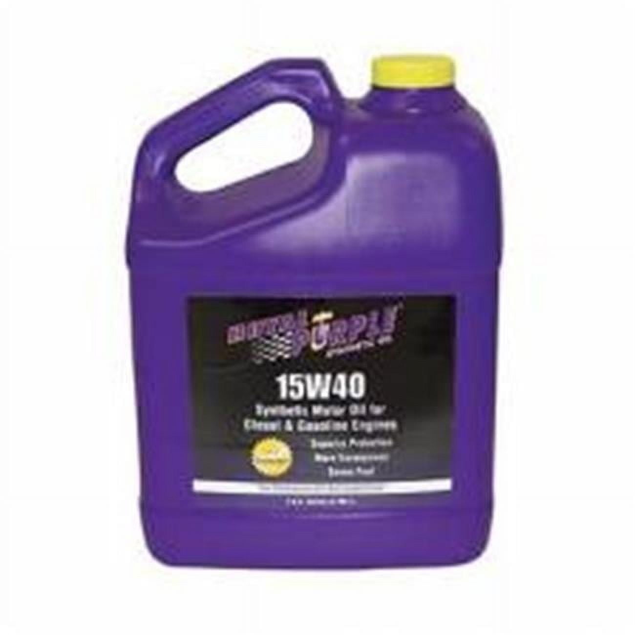 Royal Purple 1 gal High Performance Motor Oil - SAE 15W-40 - Walmart.com