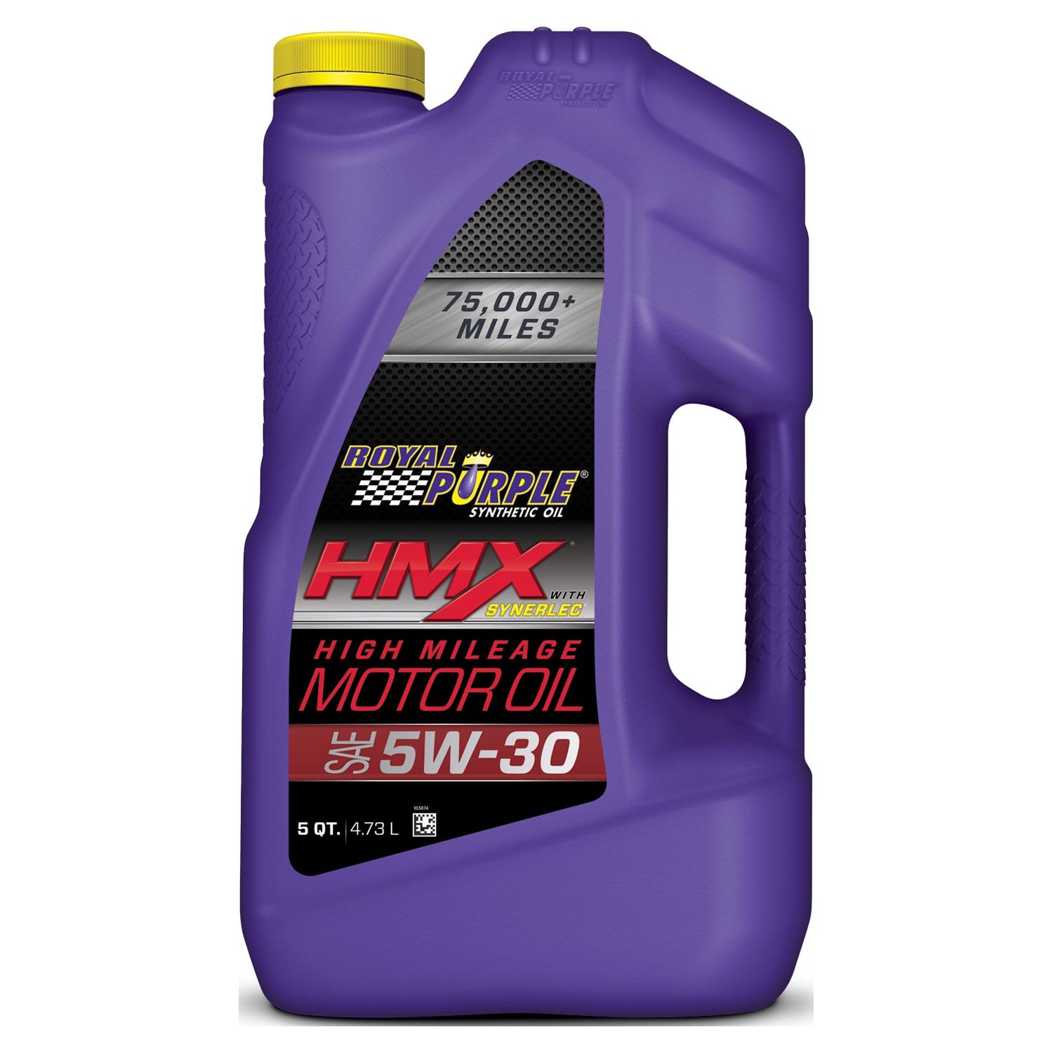 Castrol GTX High Mileage 10W-30 Synthetic Blend Motor Oil, 5 Quarts ...