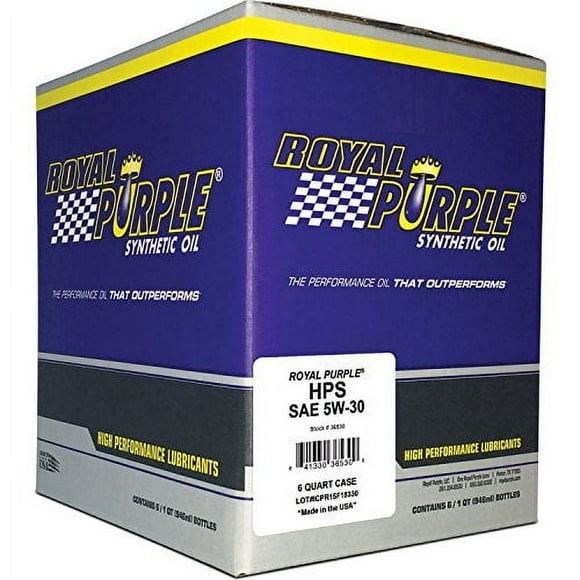 Royal Purple 5W-30 in Royal Purple Oil - Walmart.com