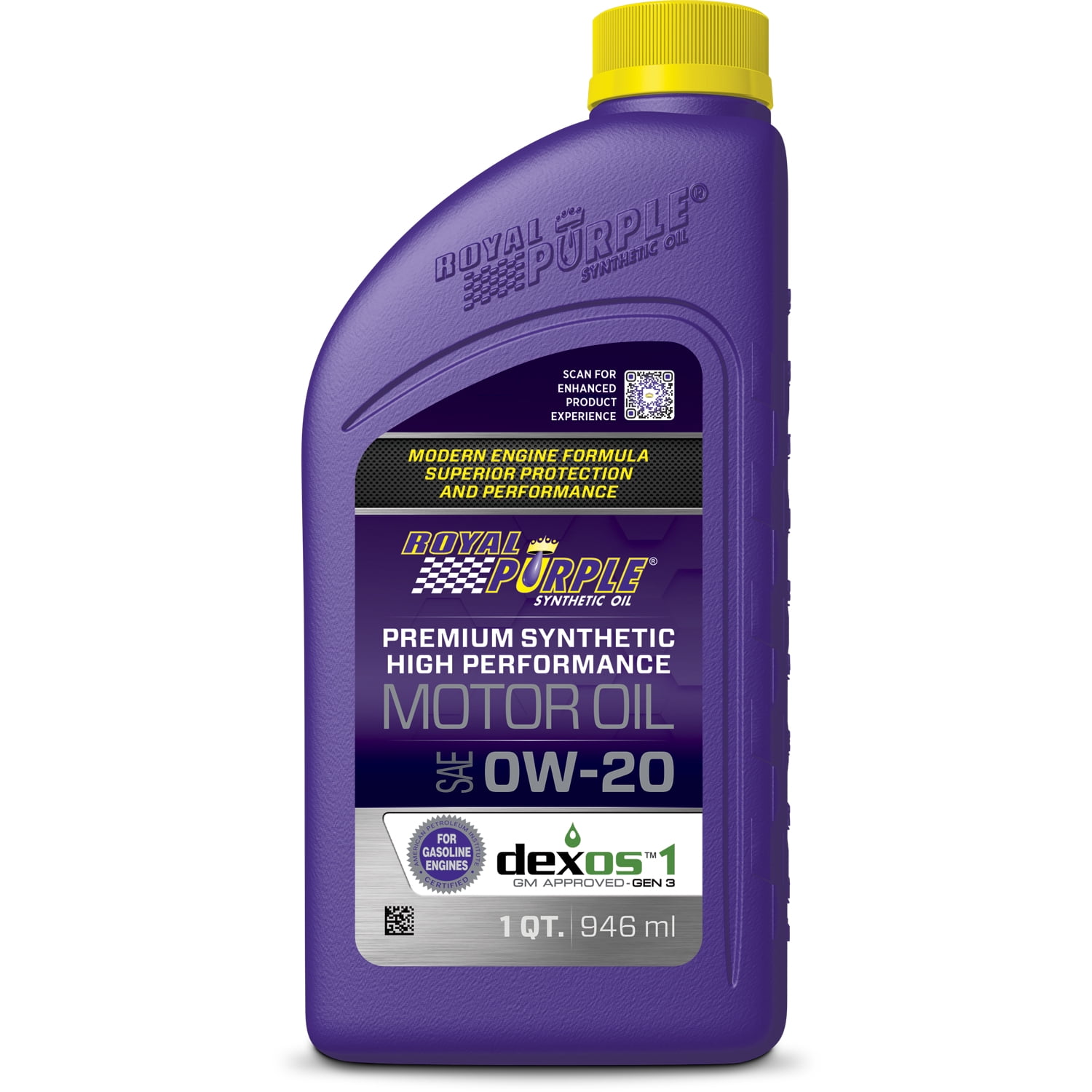 Royal Purple High Performance Motor Oil 0W-20 Premium Synthetic Motor ...