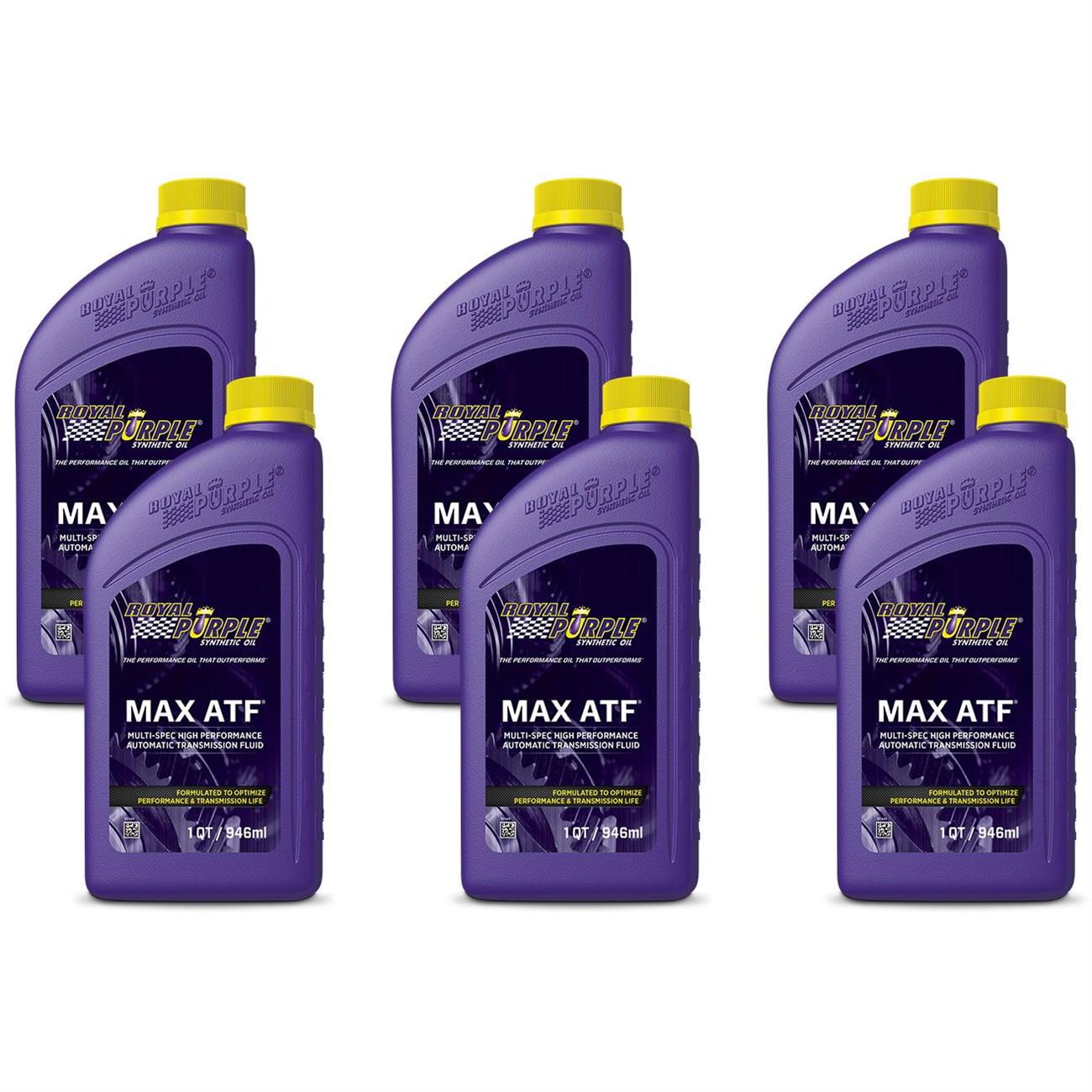 Royal Purple Max ATF Full Synthetic Transmission Fluid, 6 Quart Case ...