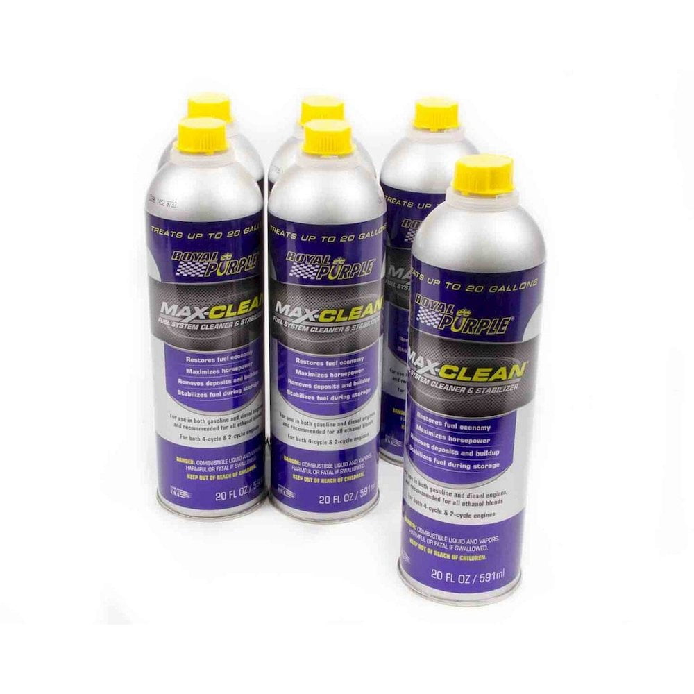 Royal Purple Max-Clean ROY11723 Fuel System Cleaner, 20 oz, 6 Pack ...