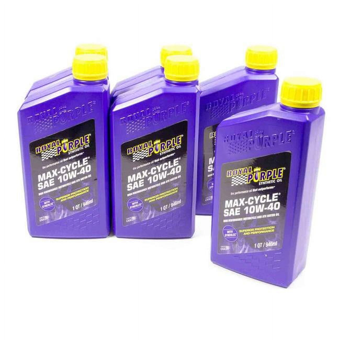 Royal Purple Max-Cycle 10w40 Motorcycle Oil, 1 qt. - High Quality ...
